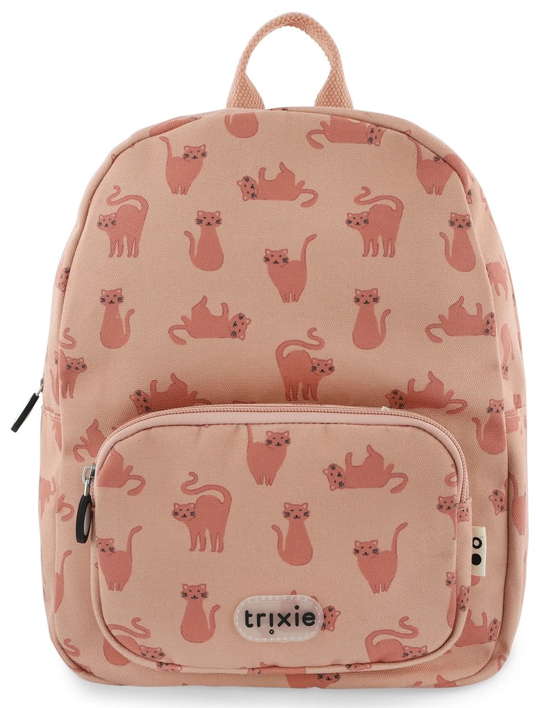 Dětský batoh Trixie Baby Print - Charming Cat 7,5 l Barva: světle růžová