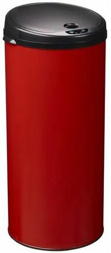Rossignol Bezdotykový odpadkový koš Sensitive 45 l, červená