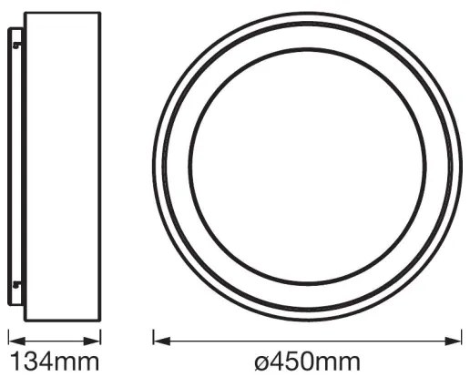 Ledvance - LED Stmívatelné stropní svítidlo SMART+ CYLINDER LED/24W/230V Wi-Fi