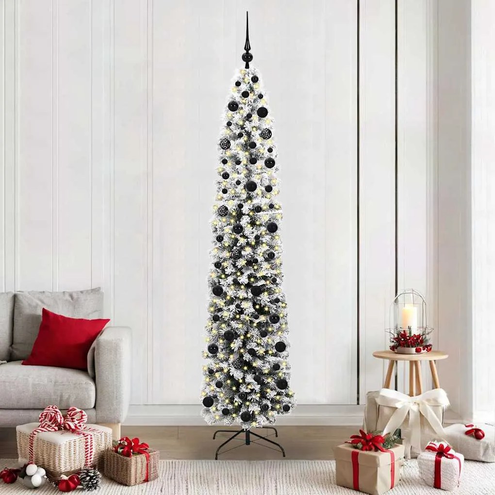 Umělý vánoční stromeček Zelená 210 cm PVC, ocel a plast 3395032