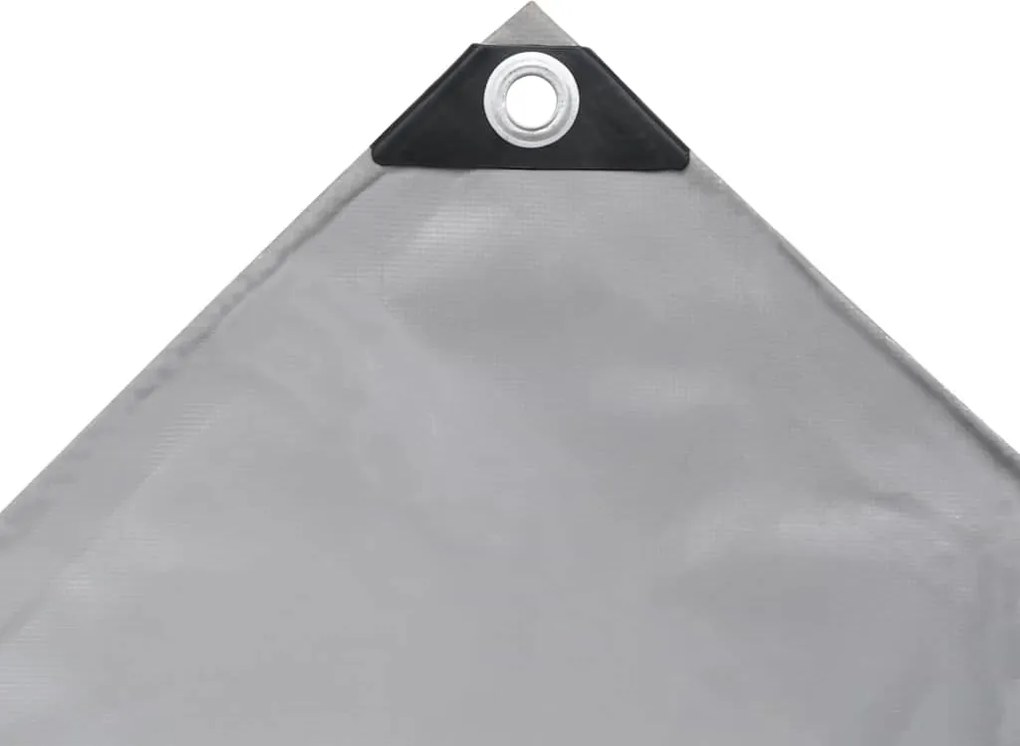 Plachta 650 g/m² 1,5 x 20 m šedá 144889