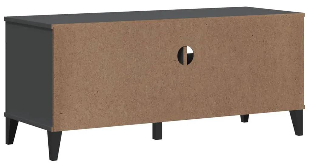 TV skříňka VIKEN antracitově šedá kompozitní dřevo