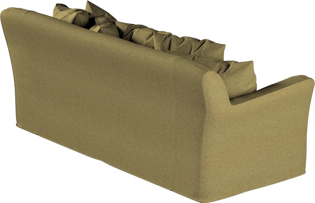 Potah na pohovku IKEA Tomelilla 3-místná nerozkládací barva zelená látka pletený vzor