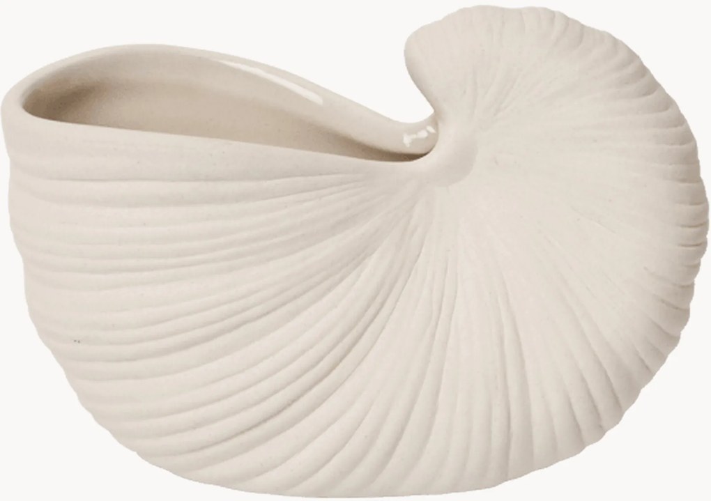 Obal na květináč ve tvaru mušle Shell