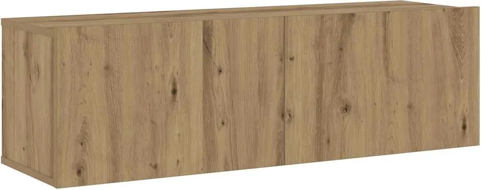 Nástěnné TV skříňky 3 ks dub artisan kompozitní 3328984