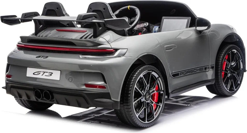 LEAN CARS Autíčko na baterii DK-P911 Porsche GT3 24 V, šedé