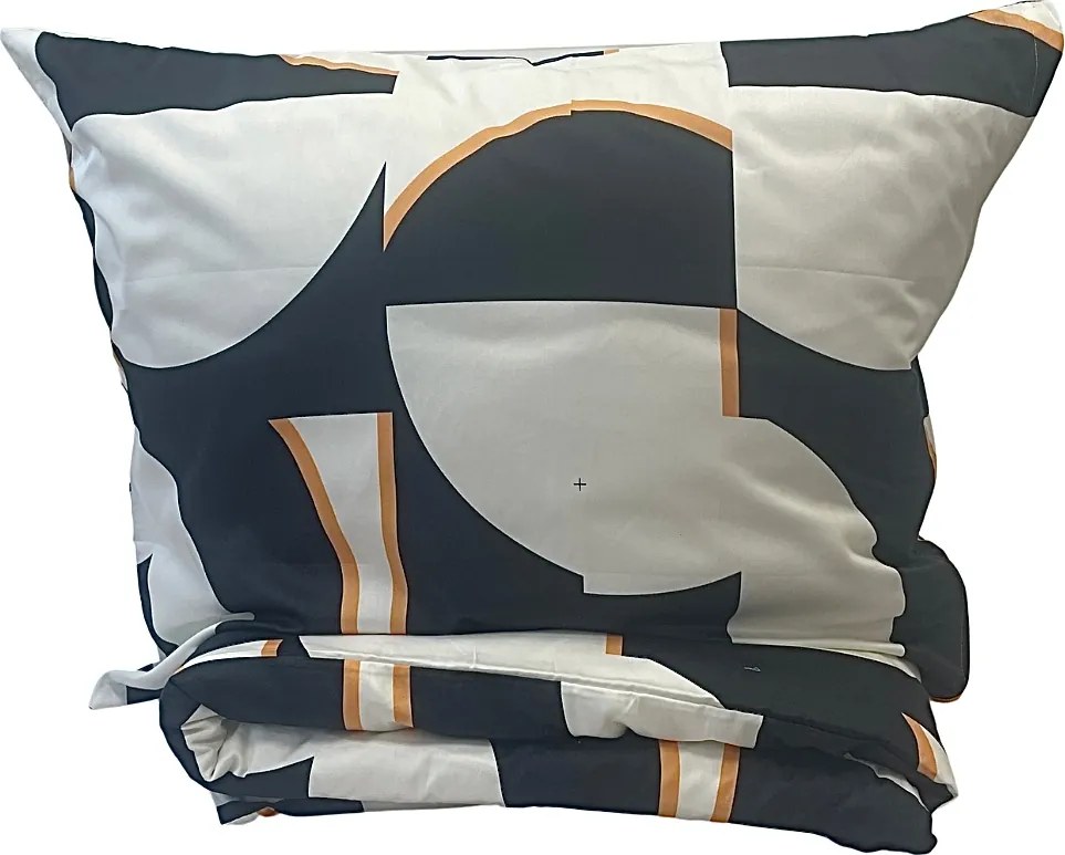Povlečení bavlněný satén Alfonzo 200x140cm+90x70cm TiaHome