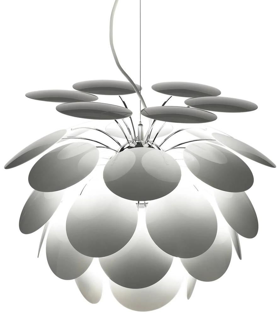 MARSET Discocó závěsná lampa Ø 68 cm bílá