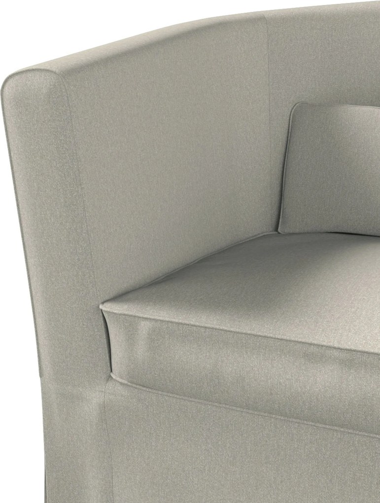 Potah na křeslo IKEA Ektorp Tullsta barva béžová látka pletený vzor