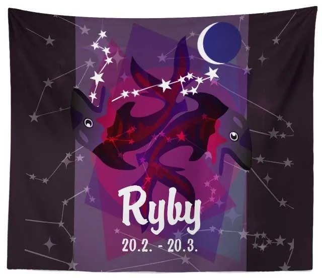 Sablio Deka Ryby: 150x120 cm