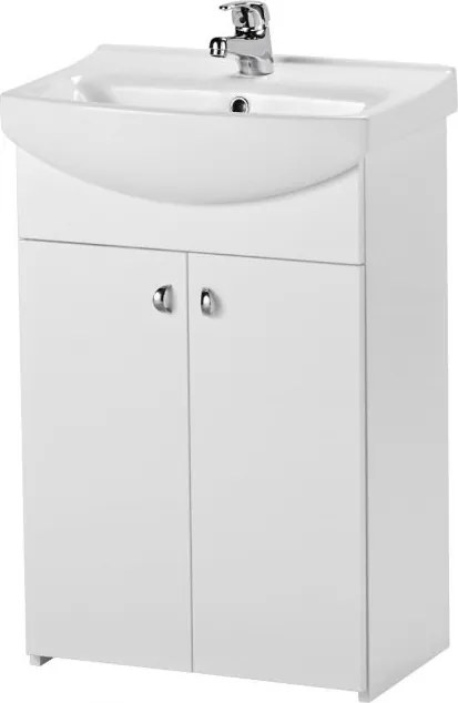 Cersanit Cersania, skříňka pod umyvadlo 60cm, bílá, S509-031-DSM