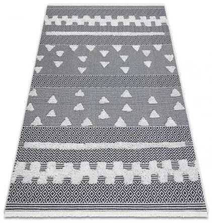 Koberec ECO SISAL BOHO MOROC Geometrický 22321 střapce - dvě úrovně r