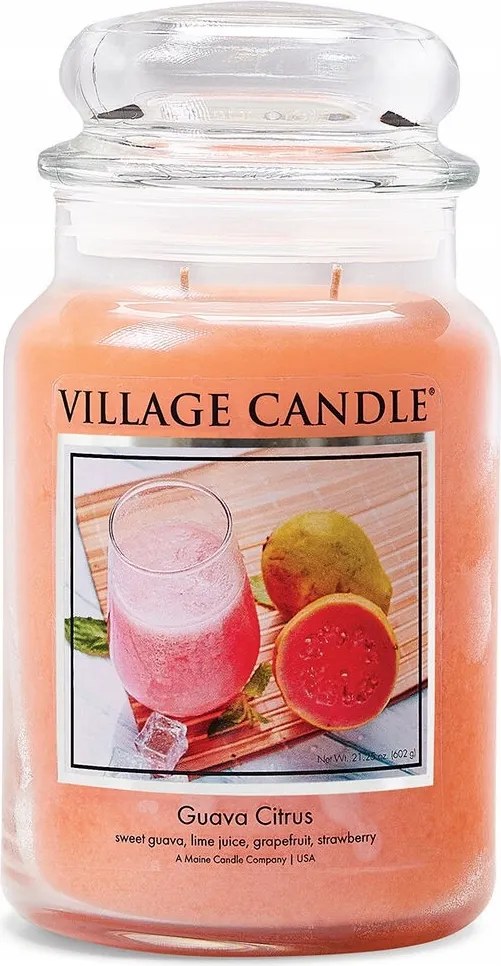 Velká svíčka Guava Citrus Village Candle