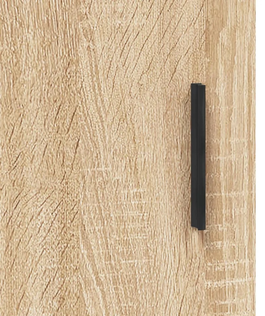 Skříň highboard dub sonoma 69,5 x 34 x 180 cm kompozitní dřevo,  3189272