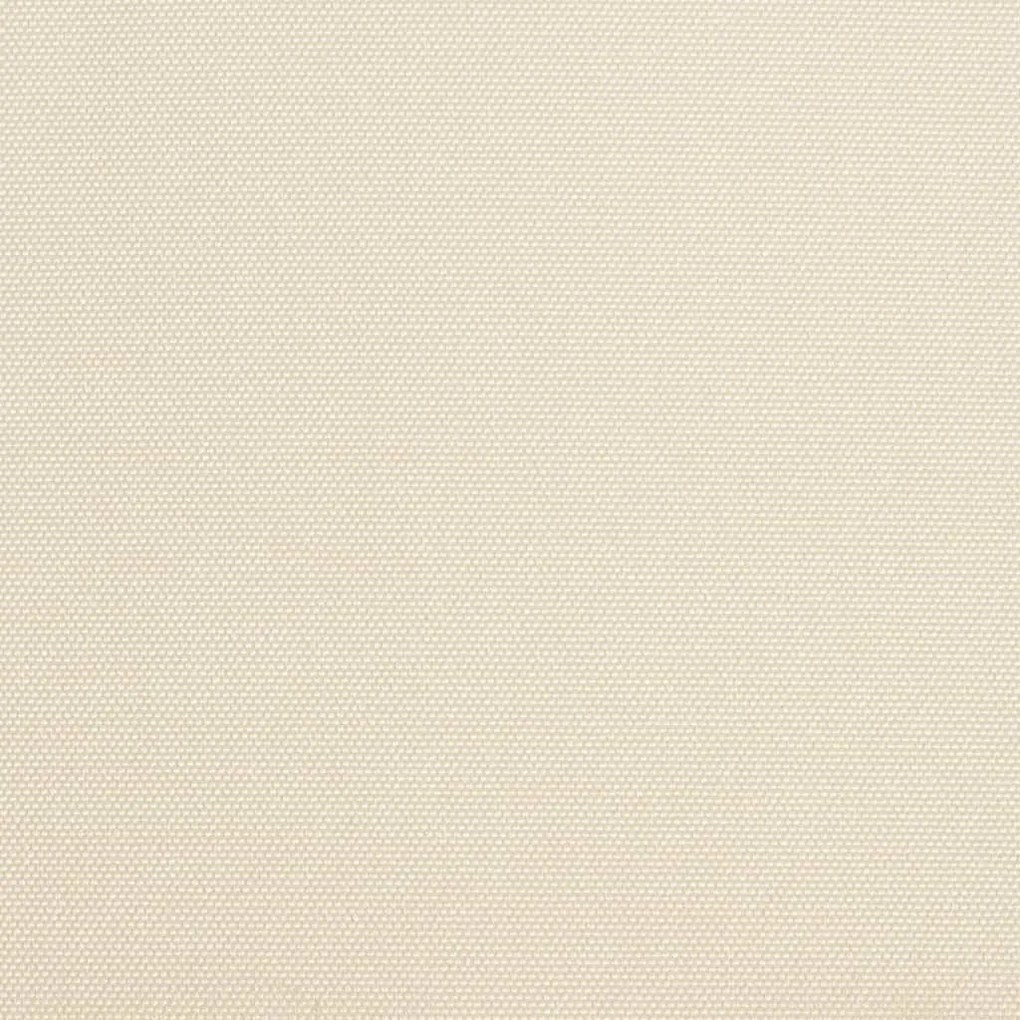 Skládací markýza na ruční ovládání 300 cm krémová 275555