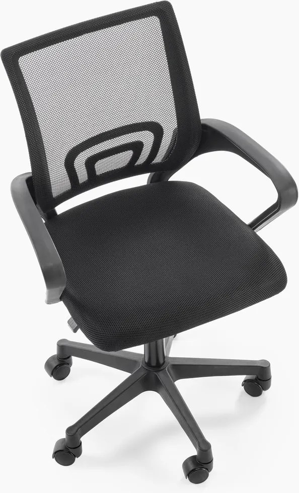 Dětská otočná židle Gimli černá