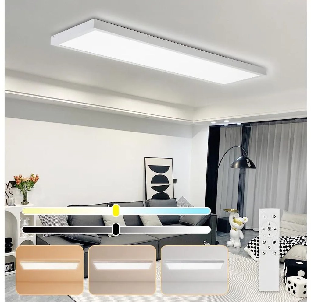 Brilagi-LED Stmívatelné koupelnové svítidlo FRAME SMART LED/50W/230V IP44 bíl+DO