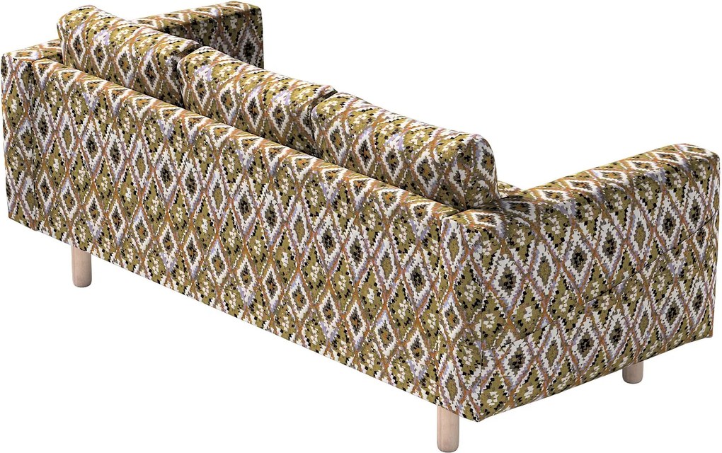 Potah na pohovku IKEA Norsborg 3-místná barva vícebarevná látka pletený vzor, vzorované