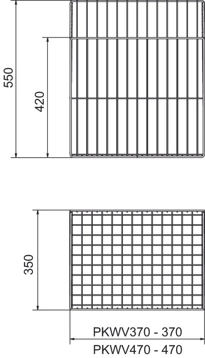 Prádelní koš 370 - samostatný koš vč. závěsu, bílé provedení - lak bílý lesk