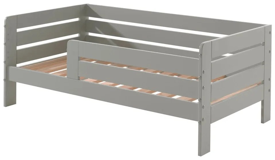 Šedá dětská postel Vipack Kid, 70 x 140 cm Biano.cz