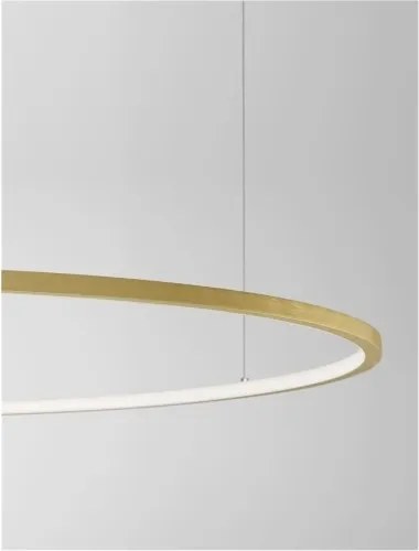 Závěsné LED svítidlo NOVA LUCE TARQUIN 59W 3000K 9345610 stmívatelné Triac
