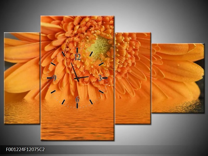 Obraz oranžové květiny (120x75 cm), 40 dalších rozměrů