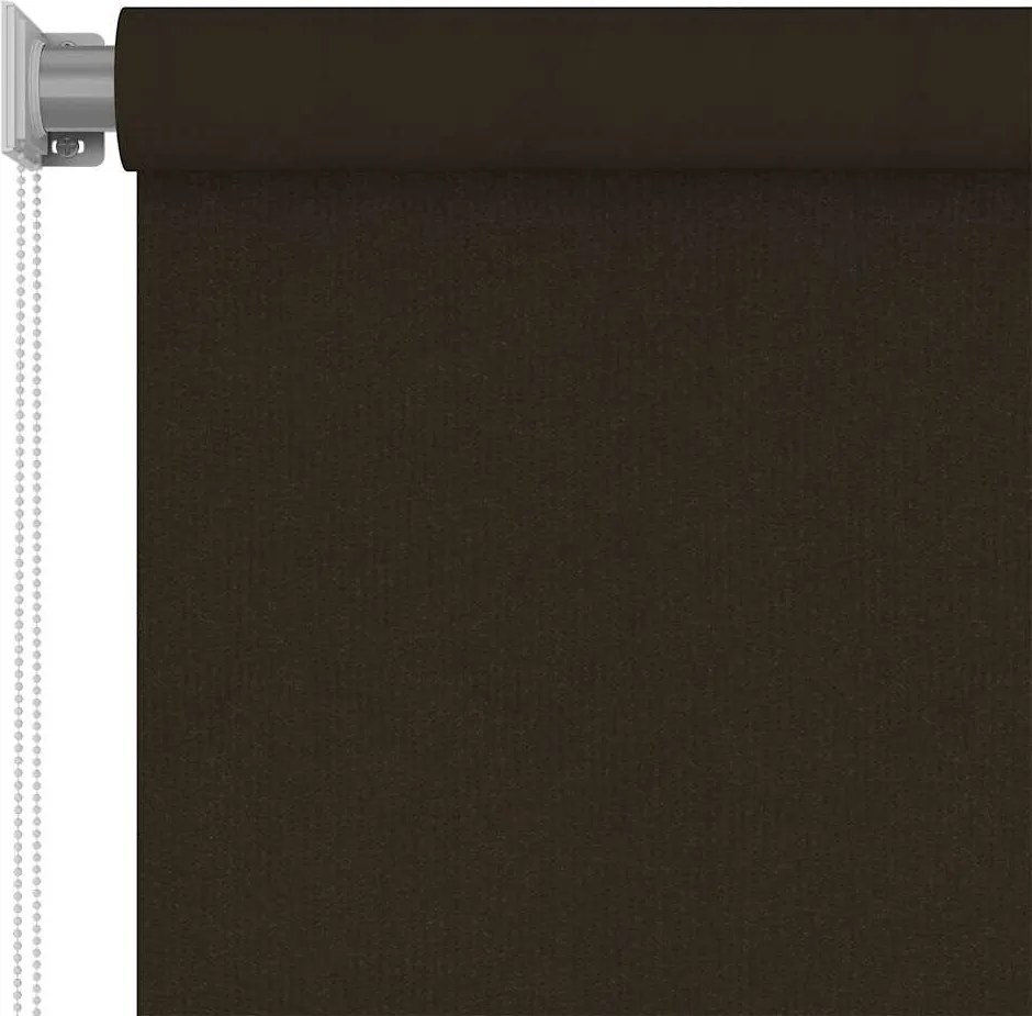 Venkovní roleta 165 (Š) x 140 (V) cm hnědá HDPE 312970