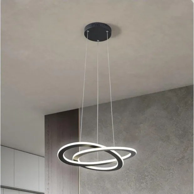 Eglo 99396 - LED Lustr na lanku ROLIMARE LED/35W/230V