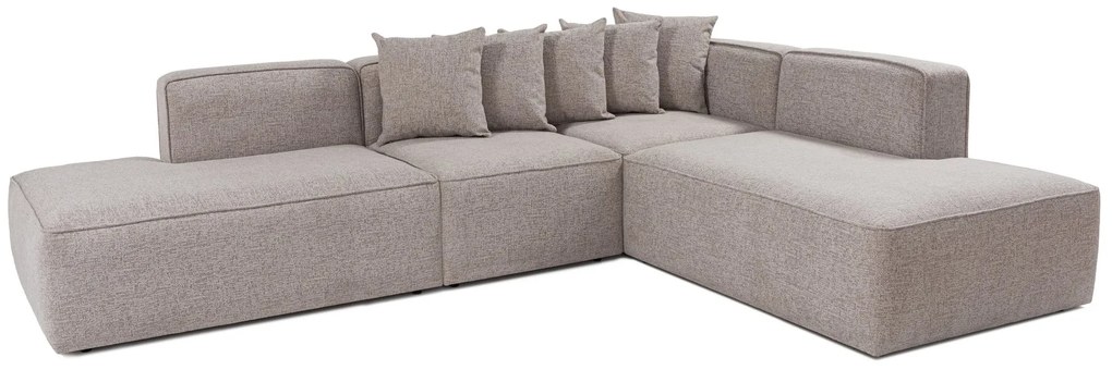 Hanah Home Rohová pohovka MORE B pravý roh béžová
