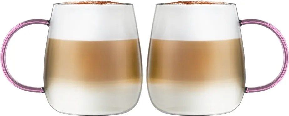 Hrnky na cappuccino v sadě 2 ks 400 ml Bolla – Vialli Design