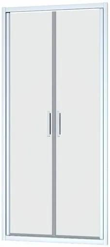 Sprchové dveře Siko TEXL 80 cm, čiré sklo, chrom profil, univerzální SIKOTEXL80CRT