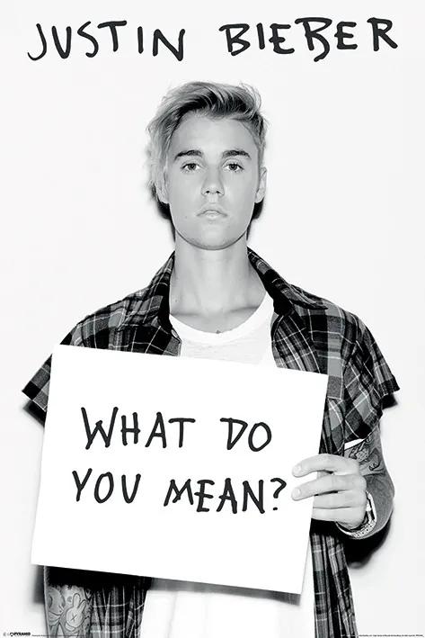 Plakát, Obraz - Justin Bieber - What Do You Mean ?, (61 x 91,5 cm)