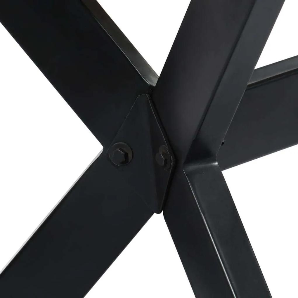 vidaXL Jídelní stůl 140 x 70 x 75 cm masivní bělené mangovníkové dřevo [247439] Barva: Vícebarevný