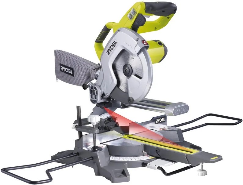 Ryobi EMS216L - 216 mm pokosová pila s laserem