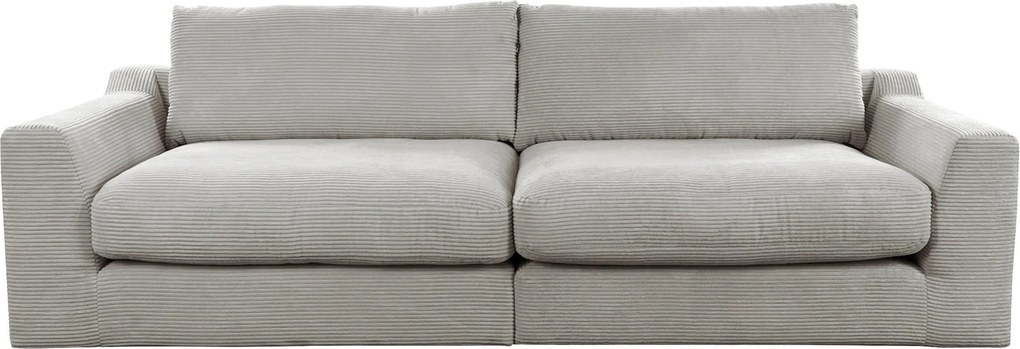 XXXLutz POHOVKA BIG SOFA, textil, světle šedá Sit & More - Pohovky - 000144003401