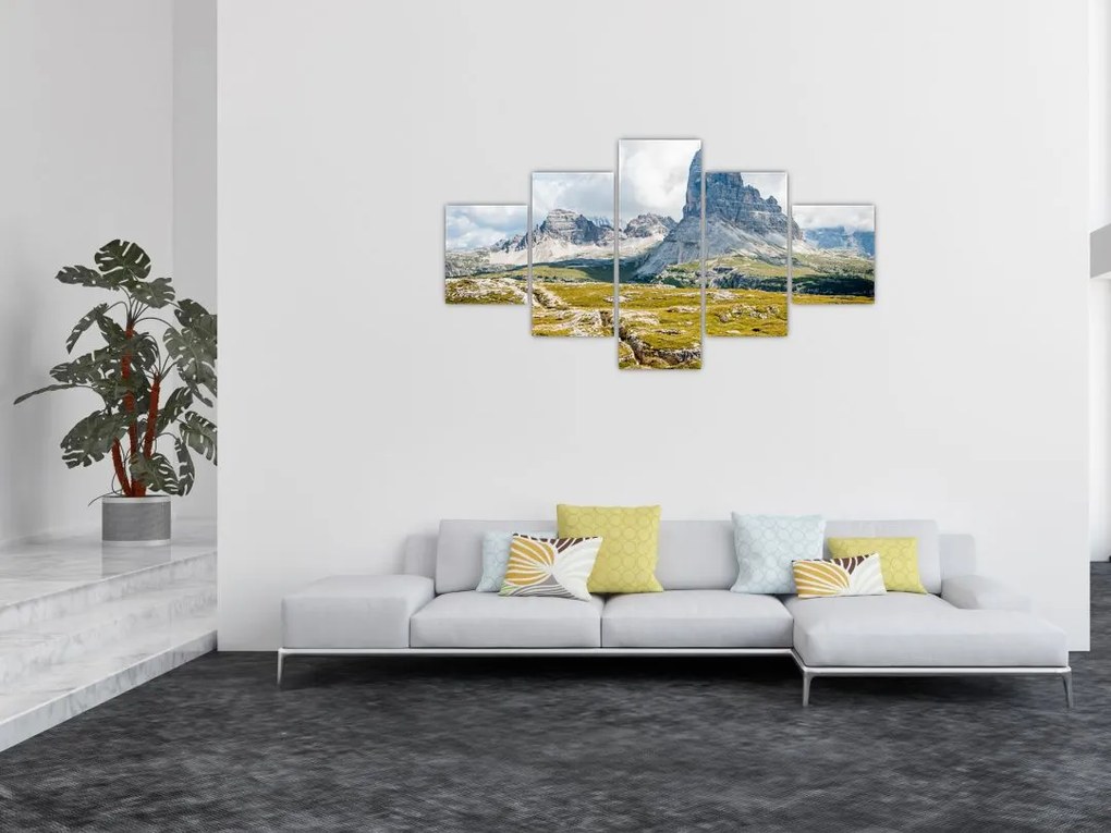 Obraz - Italské Dolomity (125x70 cm)