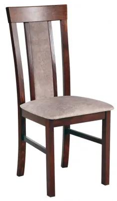 Jídelní židle KLAUS 8 - ořech / béžová