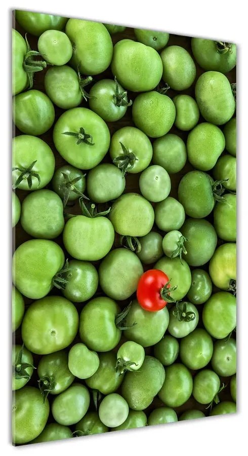 Wallmuralia Foto obraz akrylové sklo Červené rajče 70x140 cm