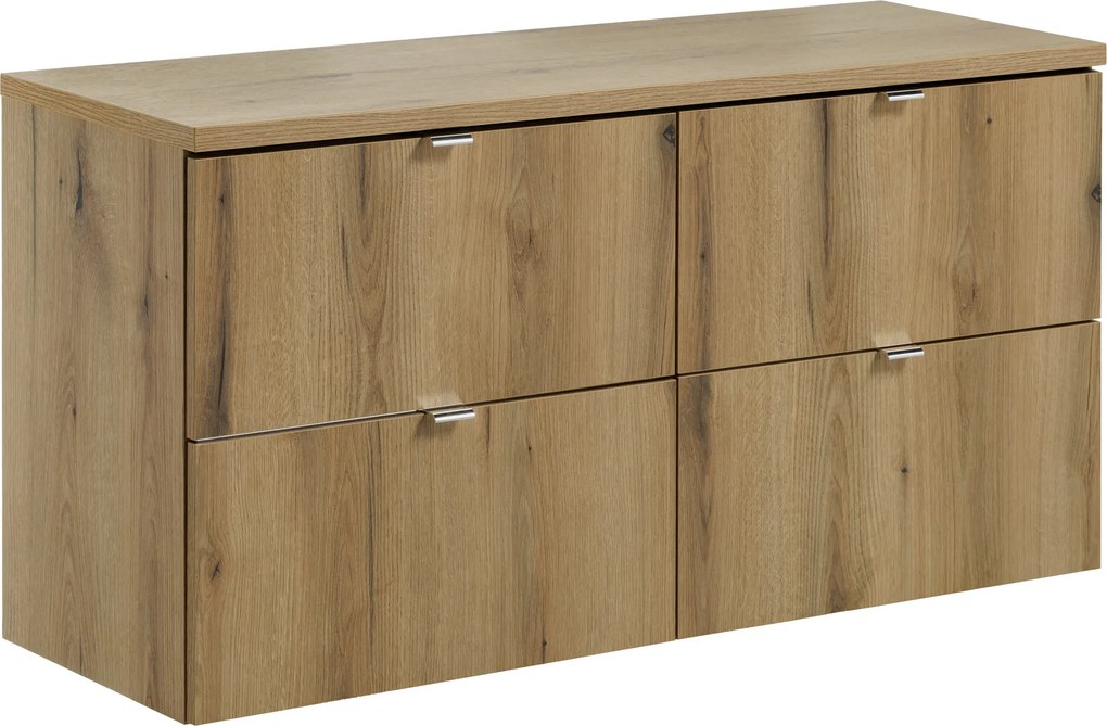 Comad Koupelnová skříňka pod deskové umyvadlo set Nova Oak I. 120 dub coast evoke