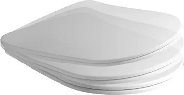 Kerasan Kerasan, NOLITA WC sedátko, SLIM, Soft Close, bílá, 539101