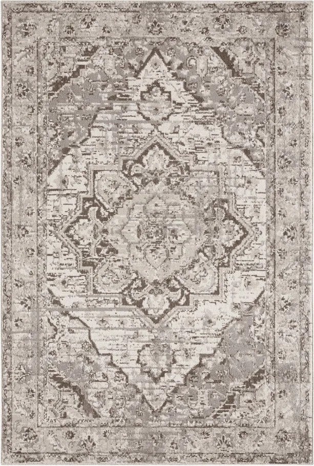 Šedý/béžový koberec 80x120 cm Terrain Designer Sand – Hanse Home