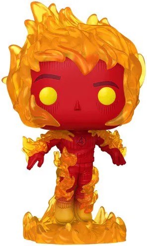 Funko pop! movies: the fantastic four: first steps - human torch - figurka