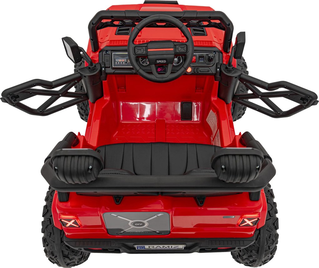 Ramiz Dětské elektrické auto OFF ROAD Speed Červené