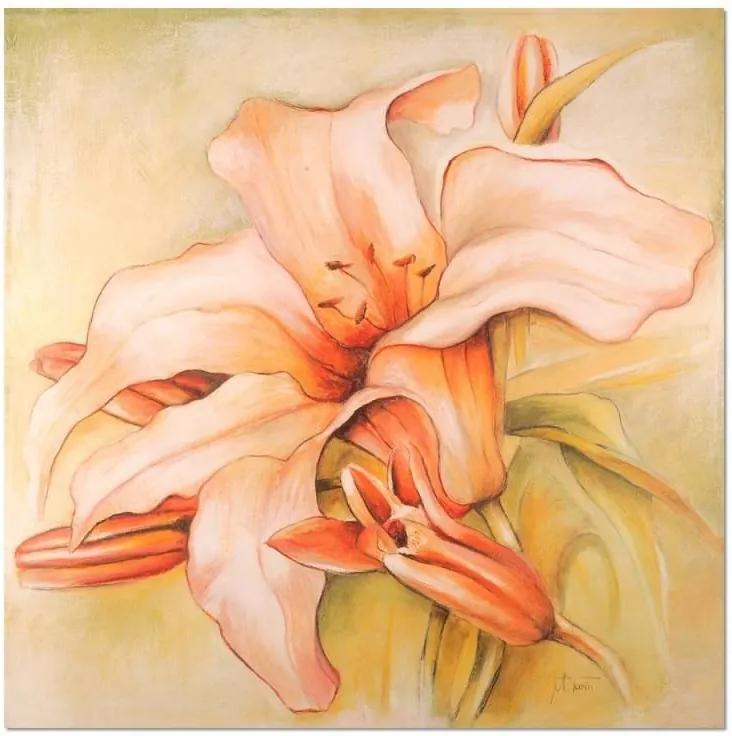 CARO Obraz na plátně - Tarin - Flower 2 30x30 cm