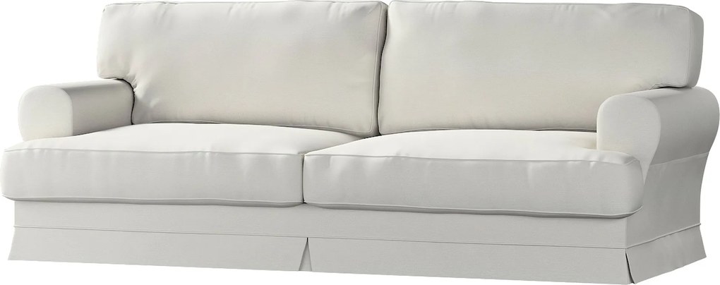 Potah na pohovku IKEA Ekeskog rozkládací barva šedá látka lesklé, pletený vzor, sametová