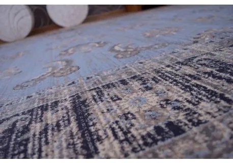 koberec heat set Jasmin 8628 modrý velikost 120x170 cm | krásné koberce cz