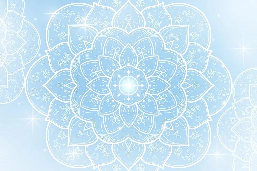 Tapeta nebeská orientální Mandala - 225x150 cm