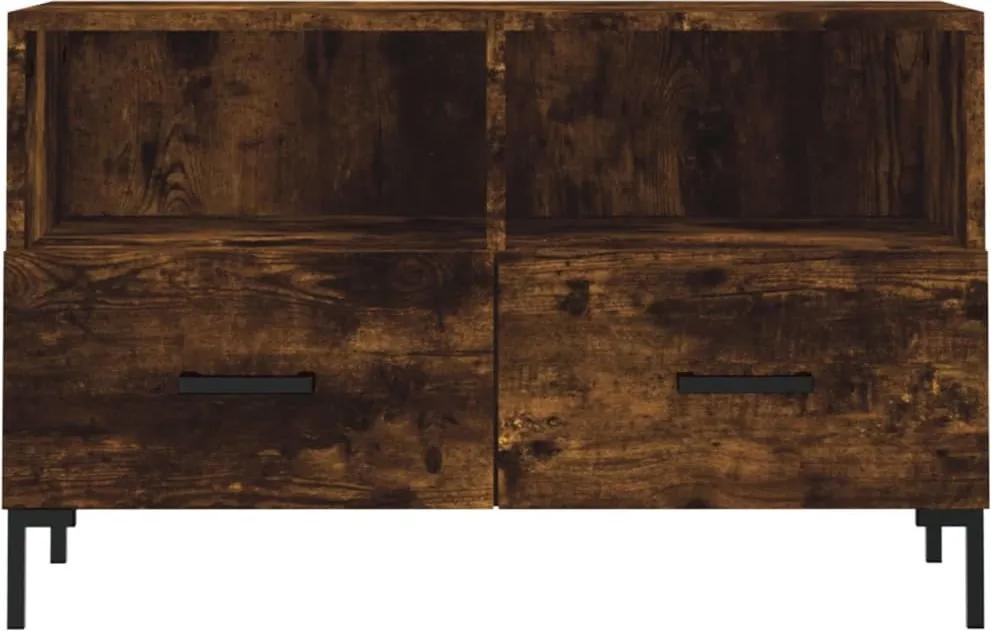 vidaXL TV skříňka 80x36x50 cm kompozitní dřevo [828977] Barva: Betonová šedá