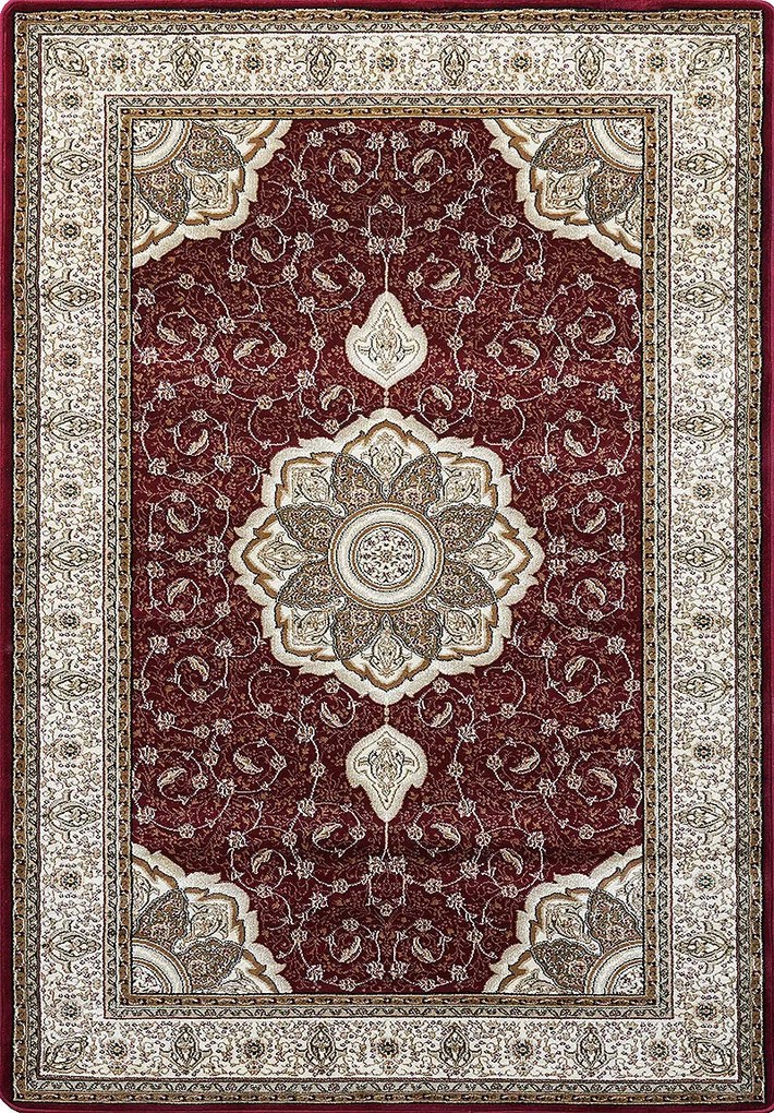 Berfin Dywany, Kusový koberec Anatolia 5328 B (Red), 150x300, červená, kancelář
