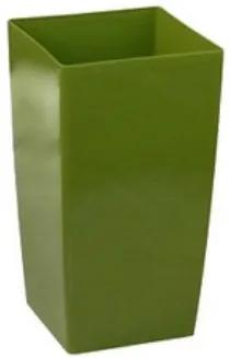 Prosperplast COUBI DUW Květináč 24x24 cm - barva zelená (olivová) 15492PRz